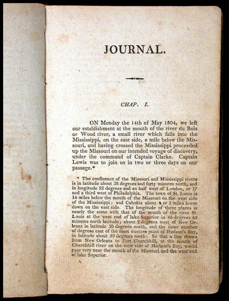 [A Jou]rnal of the Voyages and Travels of a Corps of Discovery under ...