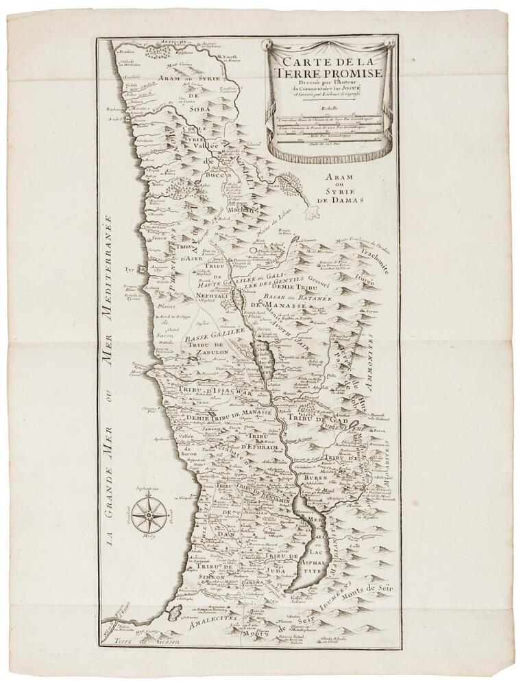 Carte de la Terre Promise