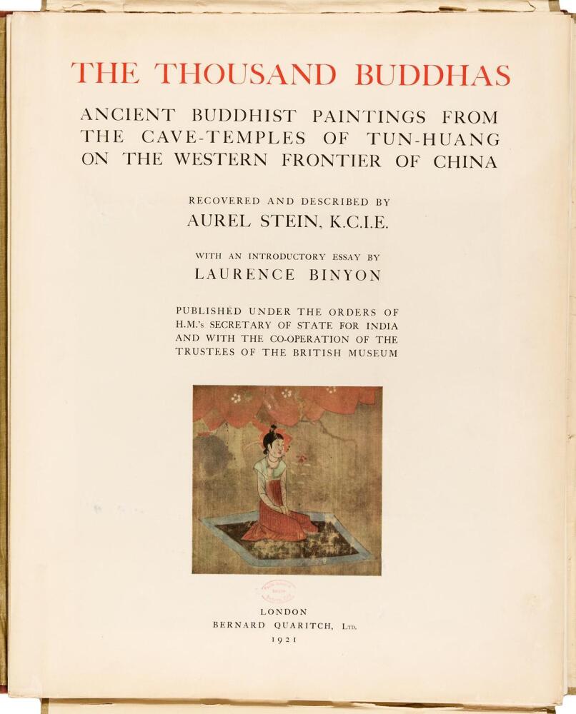 The Thousand Buddhas: Ancient Buddhist Paintings from the Cave-Temples ...