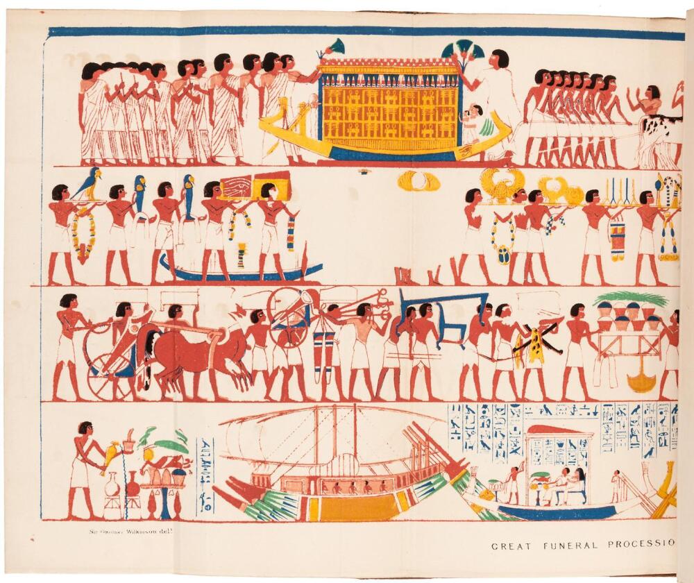 Manners and Customs of the Ancient Egyptians [&] A Second Series of ...