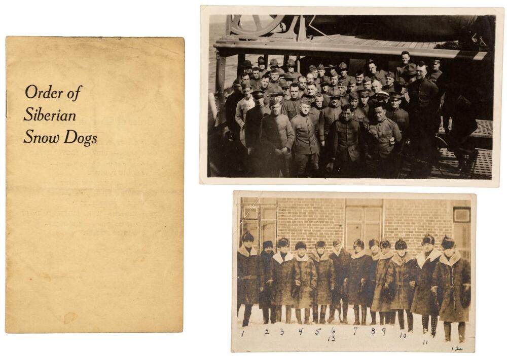 Order of Siberian Snow Dogs - 1918 US soldiers in Siberia during the ...