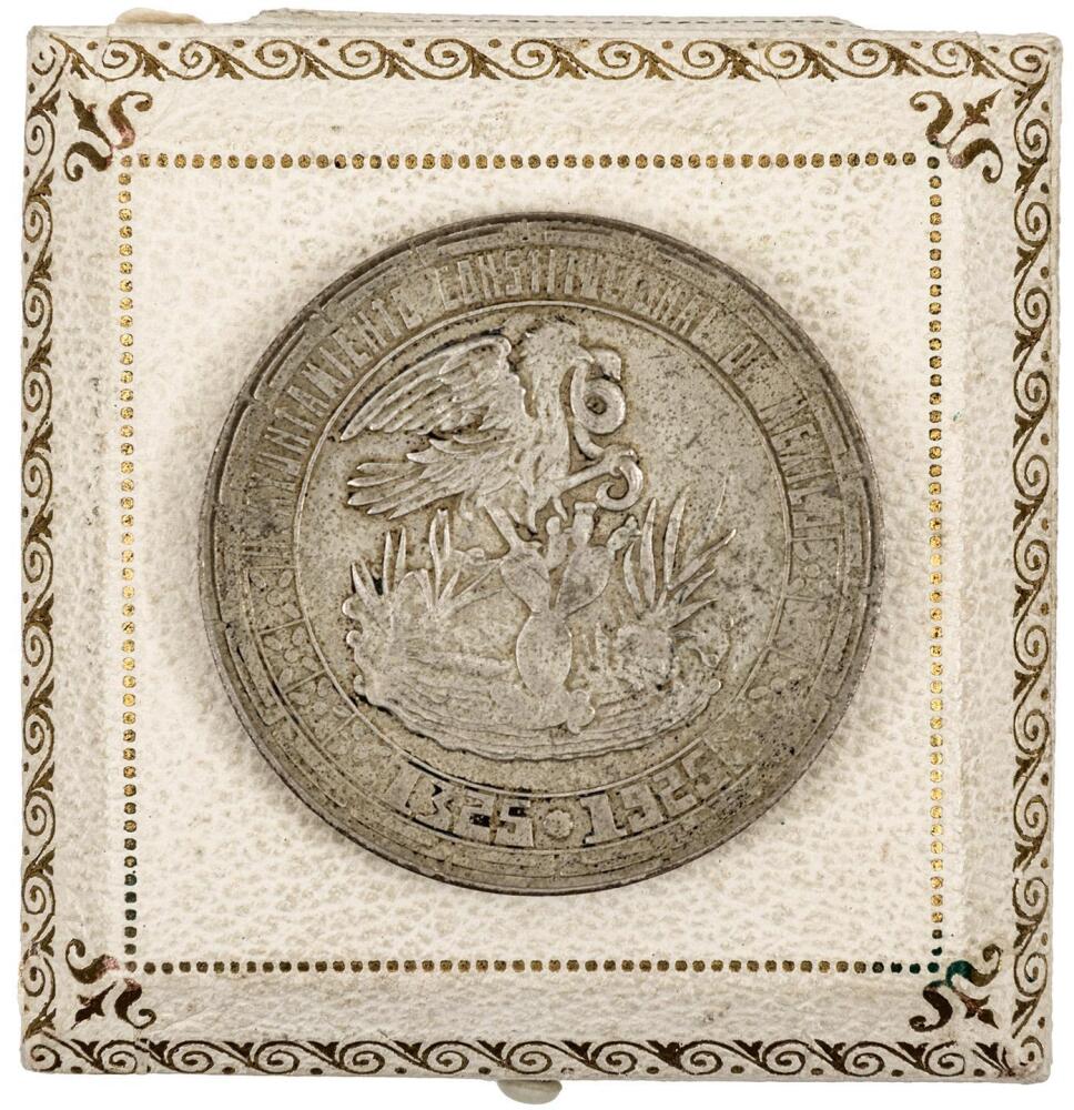 Silver Medallion commemorating the 600th anniversary of the founding of ...