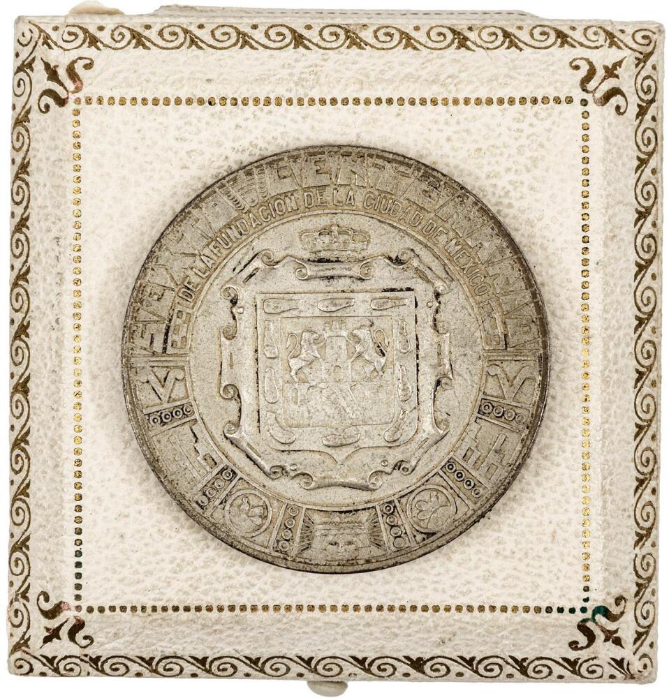 Silver Medallion commemorating the 600th anniversary of the founding of ...