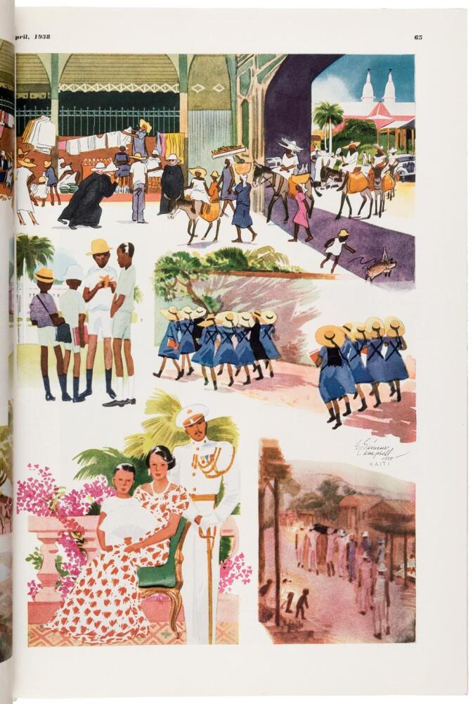 Collection of the magazine art of first nationally-prominent Black ...