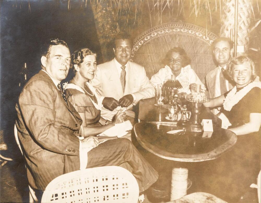 Photograph album recording a vacation i Hawaii by actor Dick Powell ...