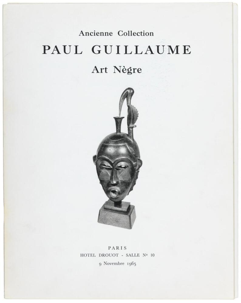 Ancienne Collection. Paul Guillaume. Art Nègre