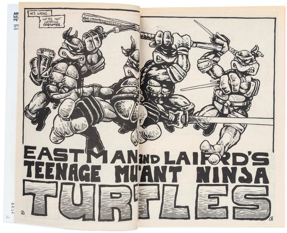 Teenage Mutant Ninja Turtles - First Issue, First Printing
