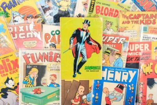 Sixty Comic Books featuring Classic Comic-Strips
