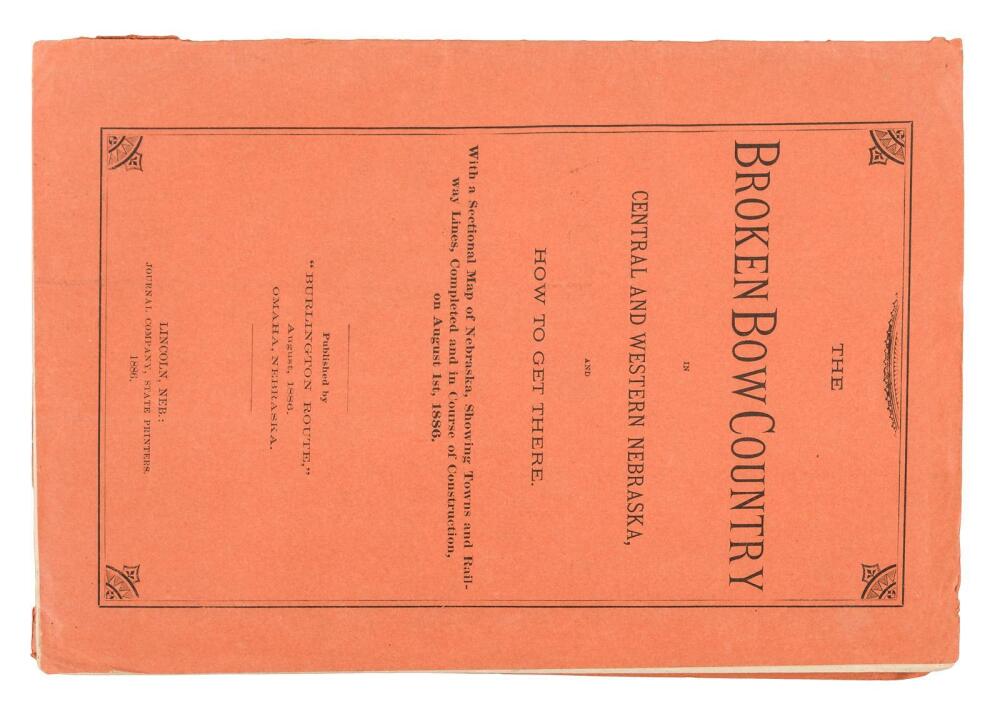 The Broken Bow Country in Central and Western Nebraska and How to Get ...