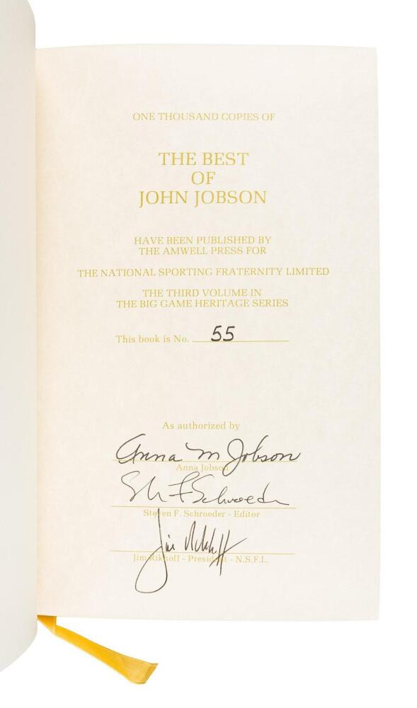The Best of John Jobson: a Treasury of Twenty Years