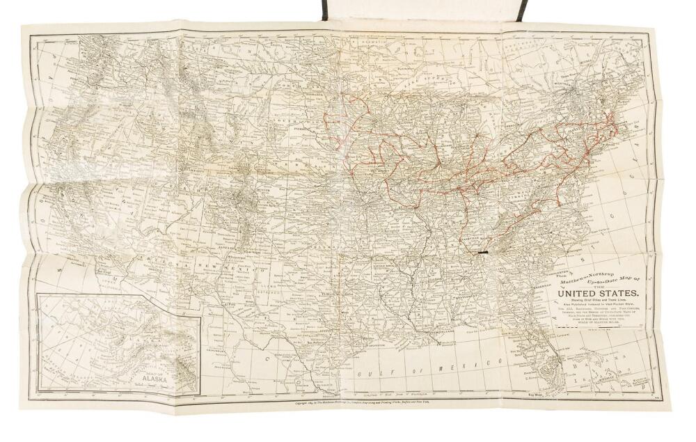 Route-book, Buffalo Bill's Wild West, 1899. Containing also the ...