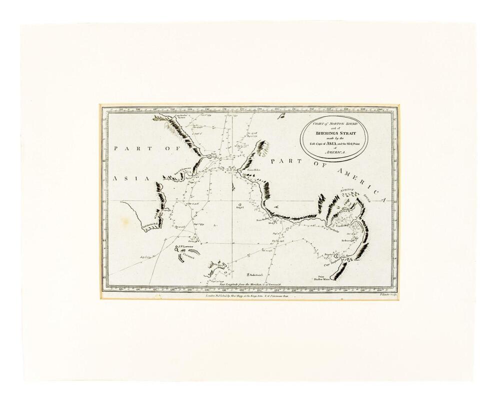 Chart of Norton Sound and of Bherings Strait Made by the East Cape of ...