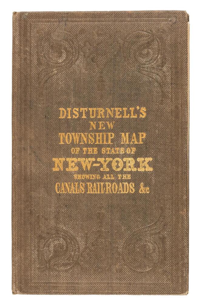 Map of the State of New York Showing the Location of Boundaries of ...