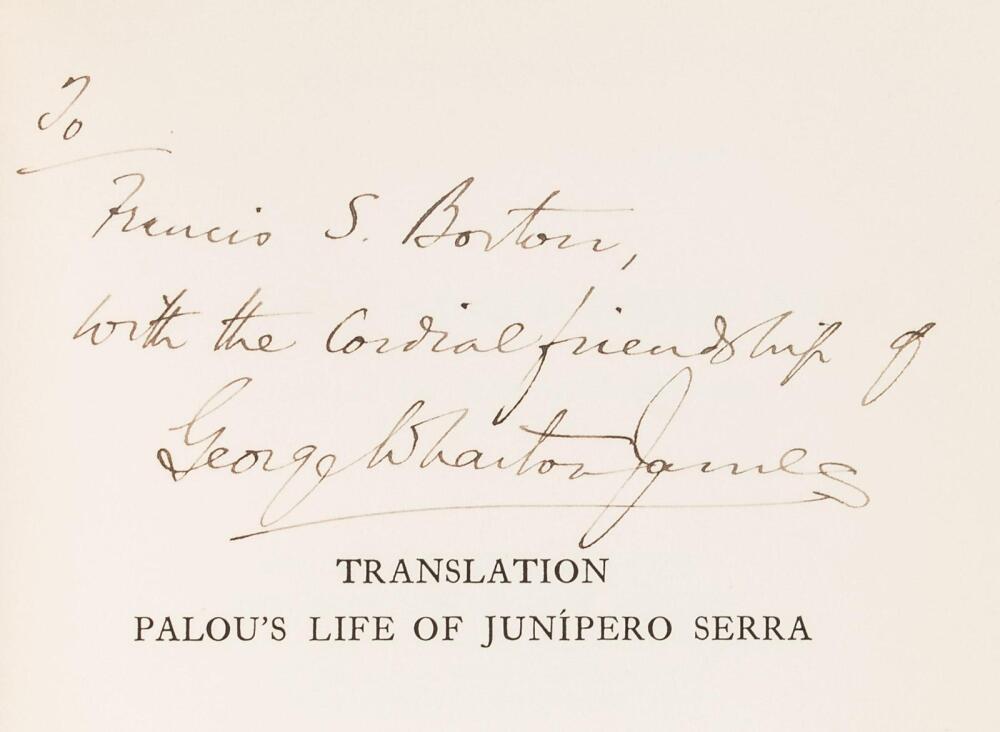 Life and Apostolic Labors of the Venerable Father Junipero Serra ...