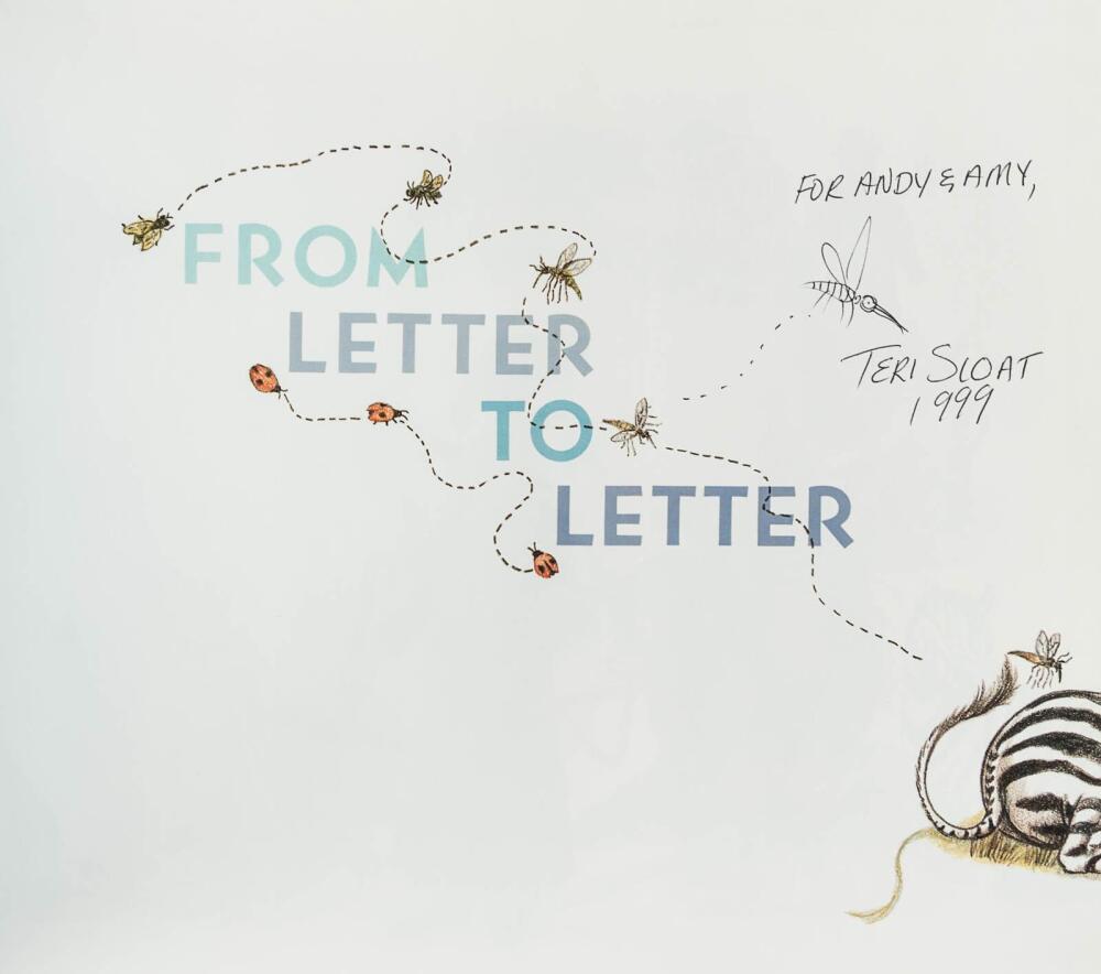 Letter A - original illustration to From Letter to Letter