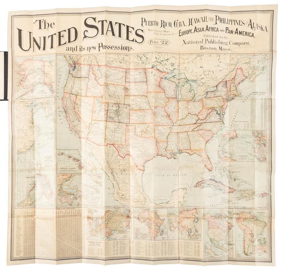 The United States and its new possessions: Puerto Rico, Cuba, Hawaii ...