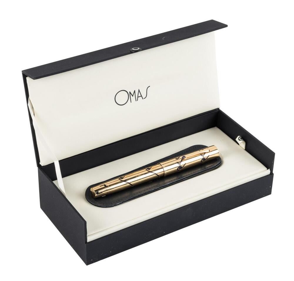 OMAS: UNICEF Signs for Children 18K Gold Limited Edition Fountain Pen ...