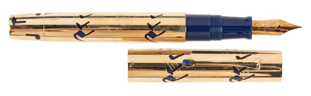 OMAS: UNICEF Signs for Children 18K Gold Limited Edition Fountain Pen ...