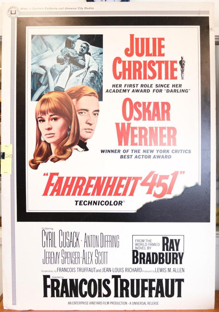 Fahrenheit 451 Movie Poster