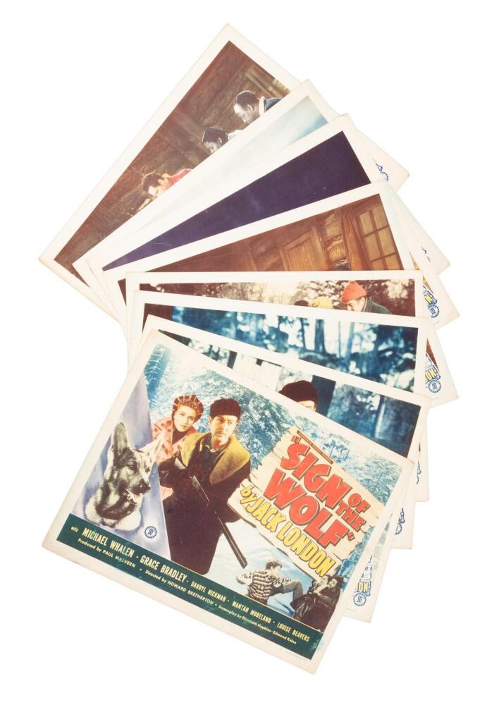 Complete set of 8 lobby cards for the Monogram Pictures film Sign of ...