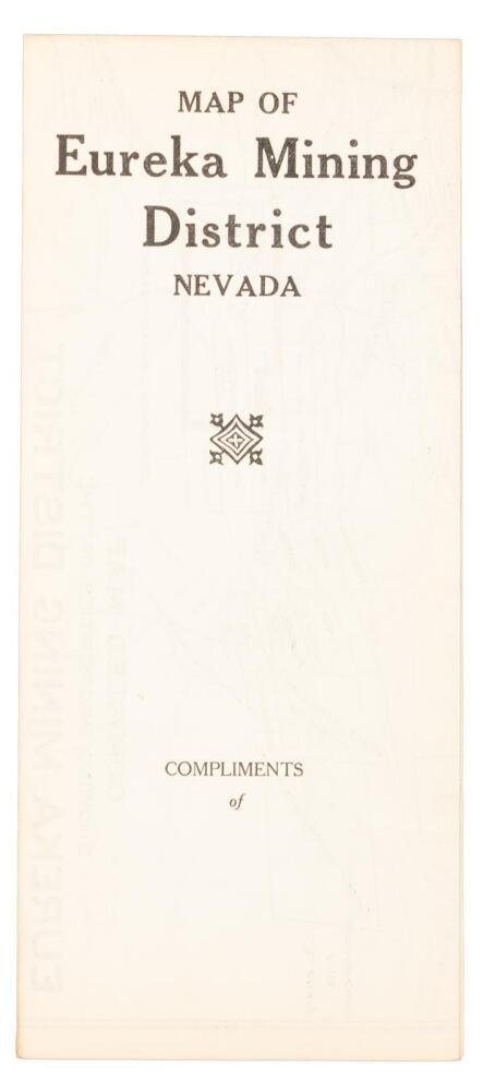 Compiled Map Showing Properties of the Eureka Mining District, Eureka ...