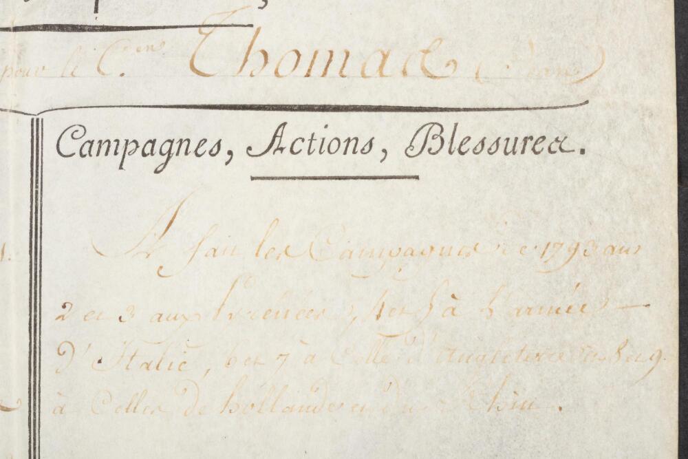 Document signed by Alexandre Berthier as Ministre de la Guerre, and ...
