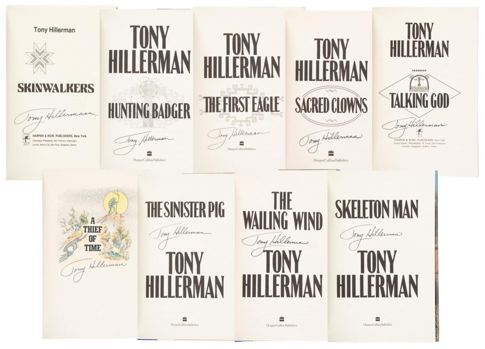 The Complete Set of Tony Hillerman's Navajo Series