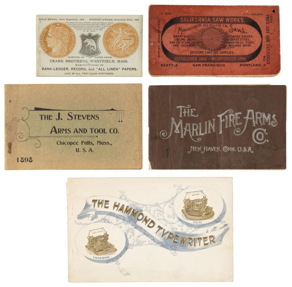 Collection of 28 American trade catalogs