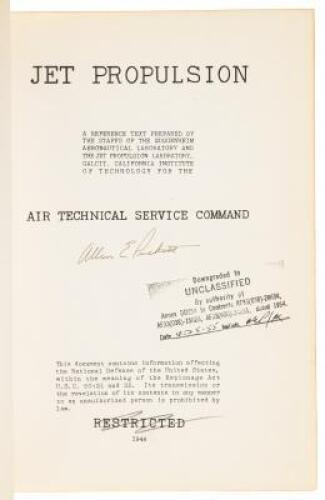 Jet Propulsion; and Engineering Cybernetics