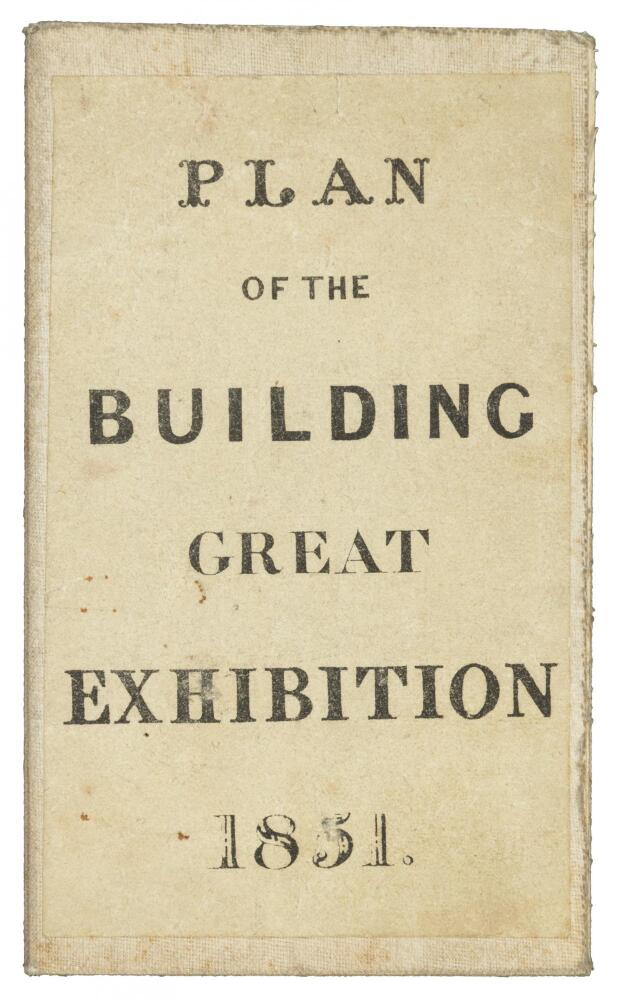 Plan of the Great Exhibition Building, 1851