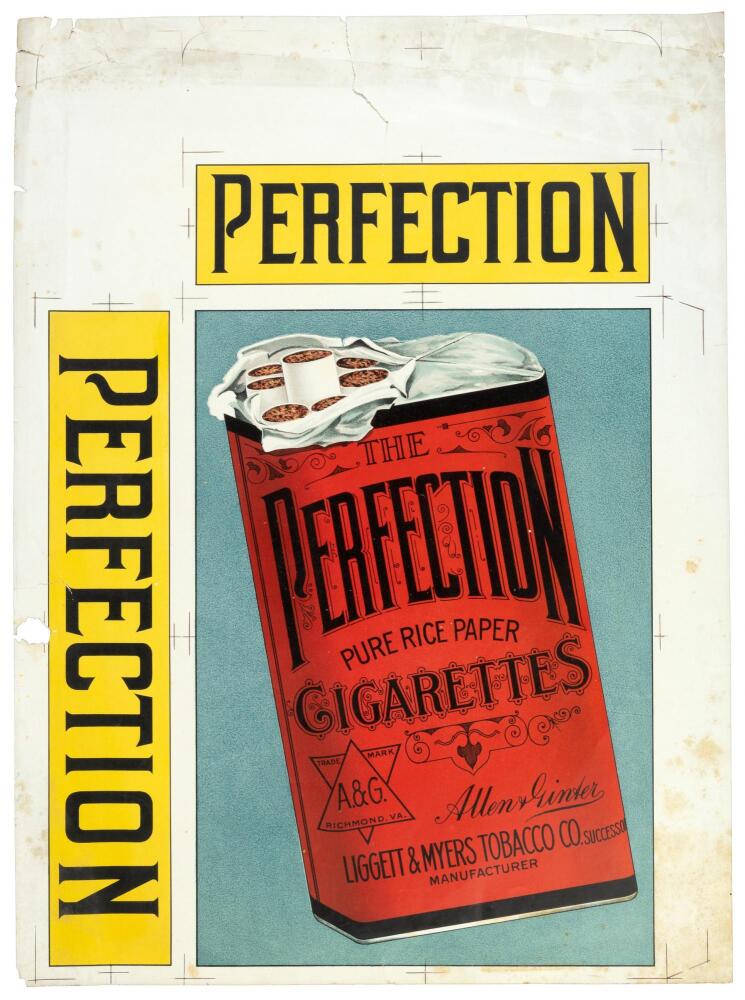 Poster for Perfection Pure Rice Paper Cigarettes