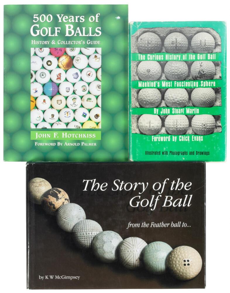Three works on the history of Golf Balls