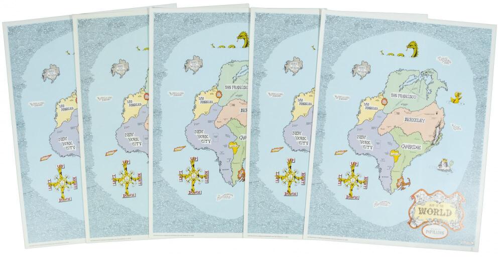 Humbead's Revised Map of the World