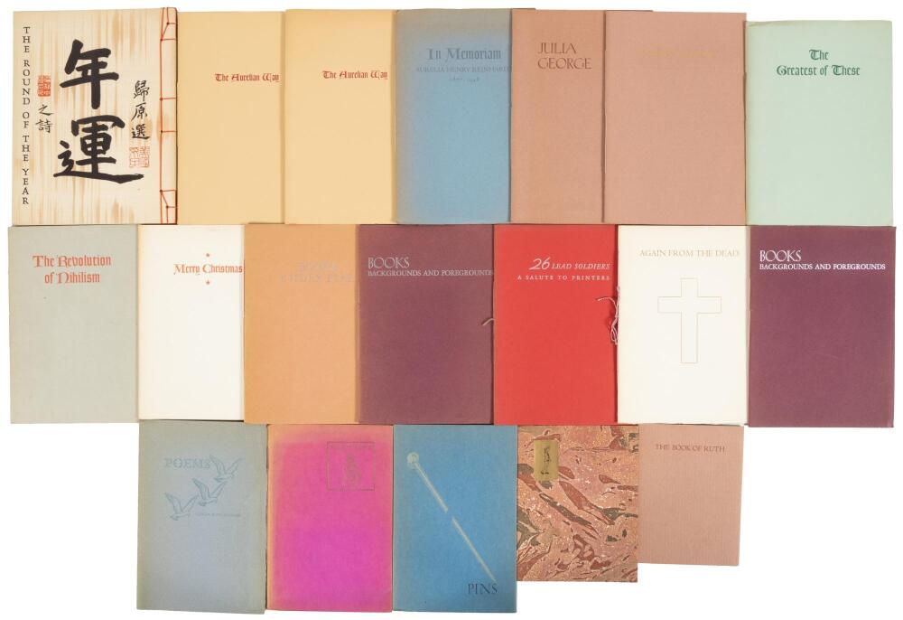 Collection of Eucalyptus Press titles