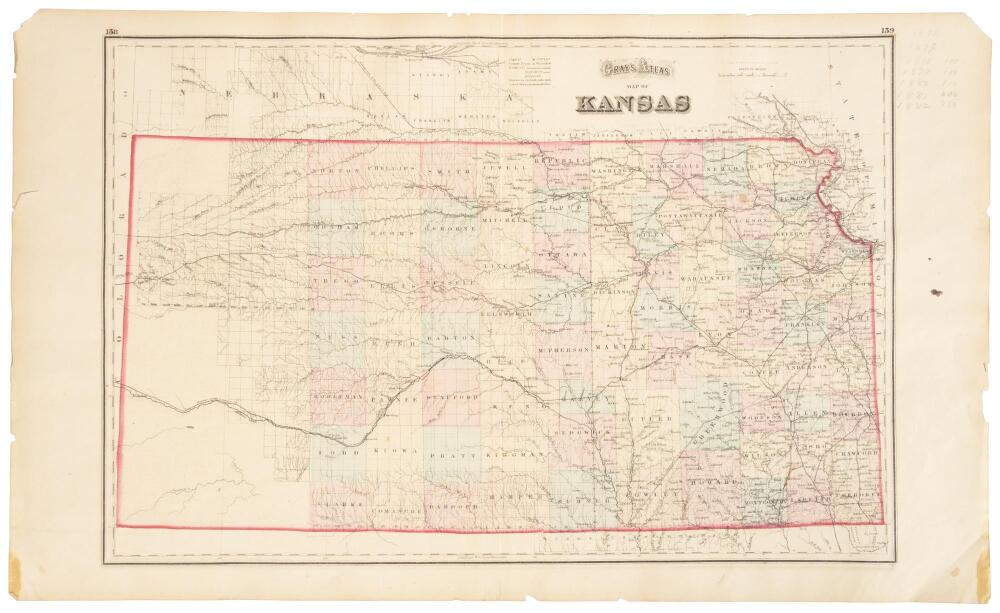 Map of Indian Territory [on sheet with] Dakota [on sheet with] Map of ...