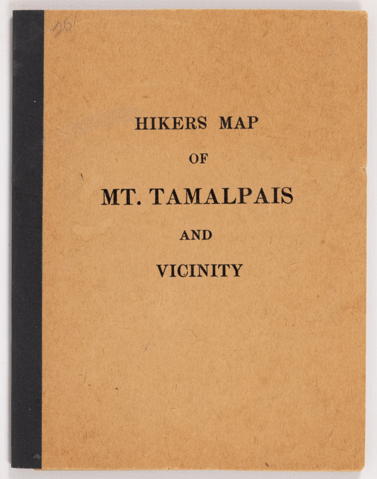 Road & Trail Map of Mt. Tamalpais and Vicinity Compiled from Government ...