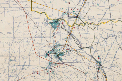 Oil Map of Mid-Continent Oil Field. Compiled, Published and For Sale by ...