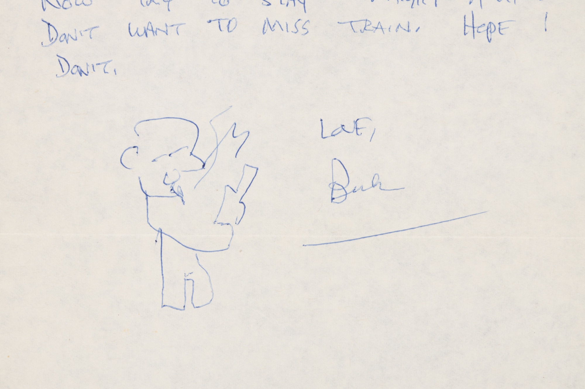 Handwritten letter from Bukowski to Jon and Lou Webb with original ...