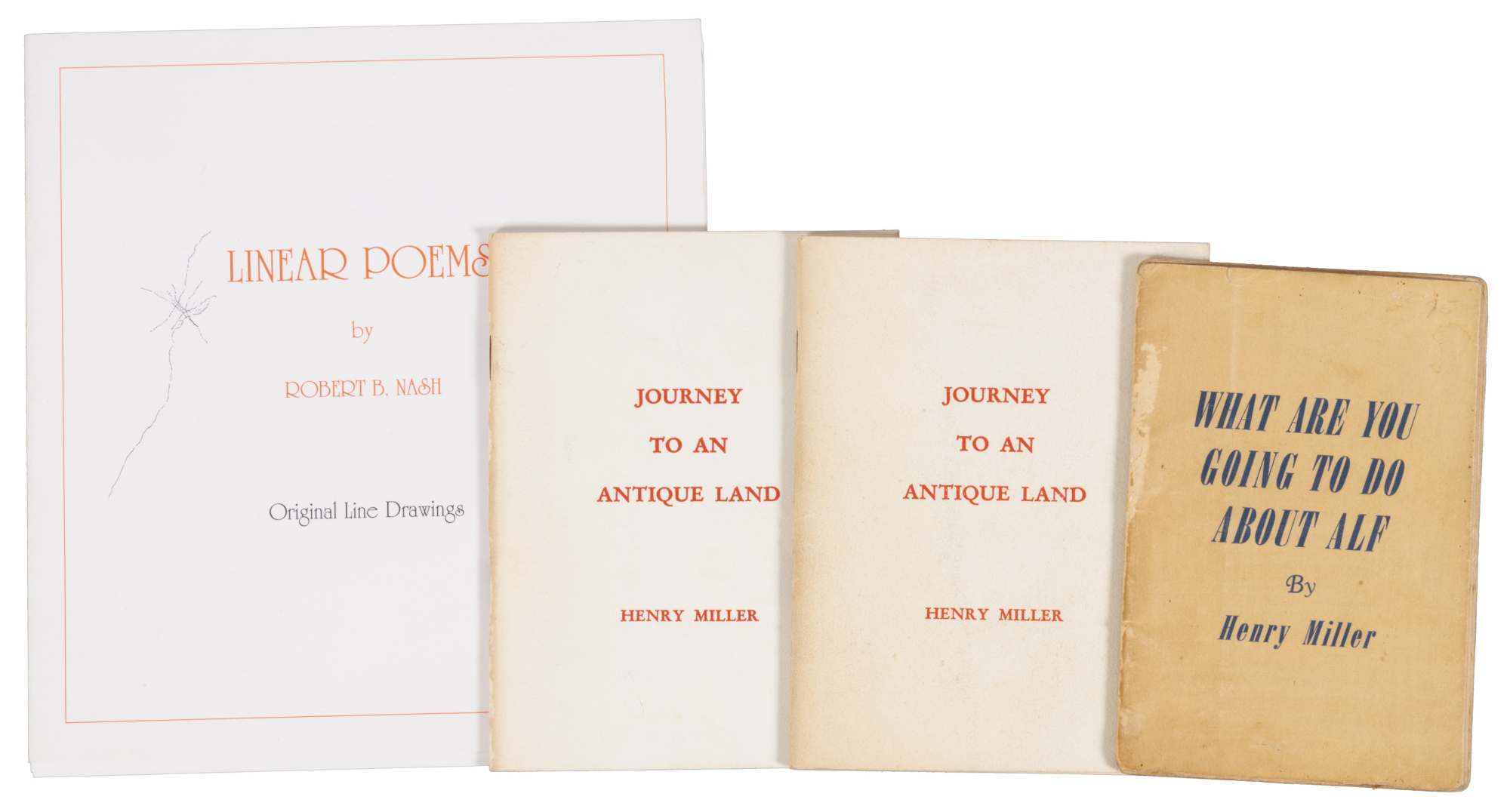 Linear Poems by Robert B. Nash: Original Line Drawings