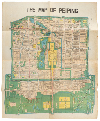The Map of Peiping - auctions & price archive