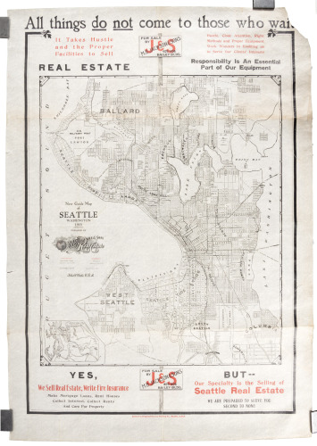 New Guide Map of Seattle, Washington