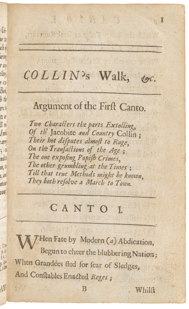 Collin's Walk through London and Westminster, a Poem in Burlesque