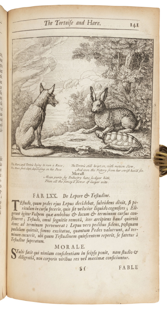 Aesop's Fables, with his Life: In English, French, and Latin