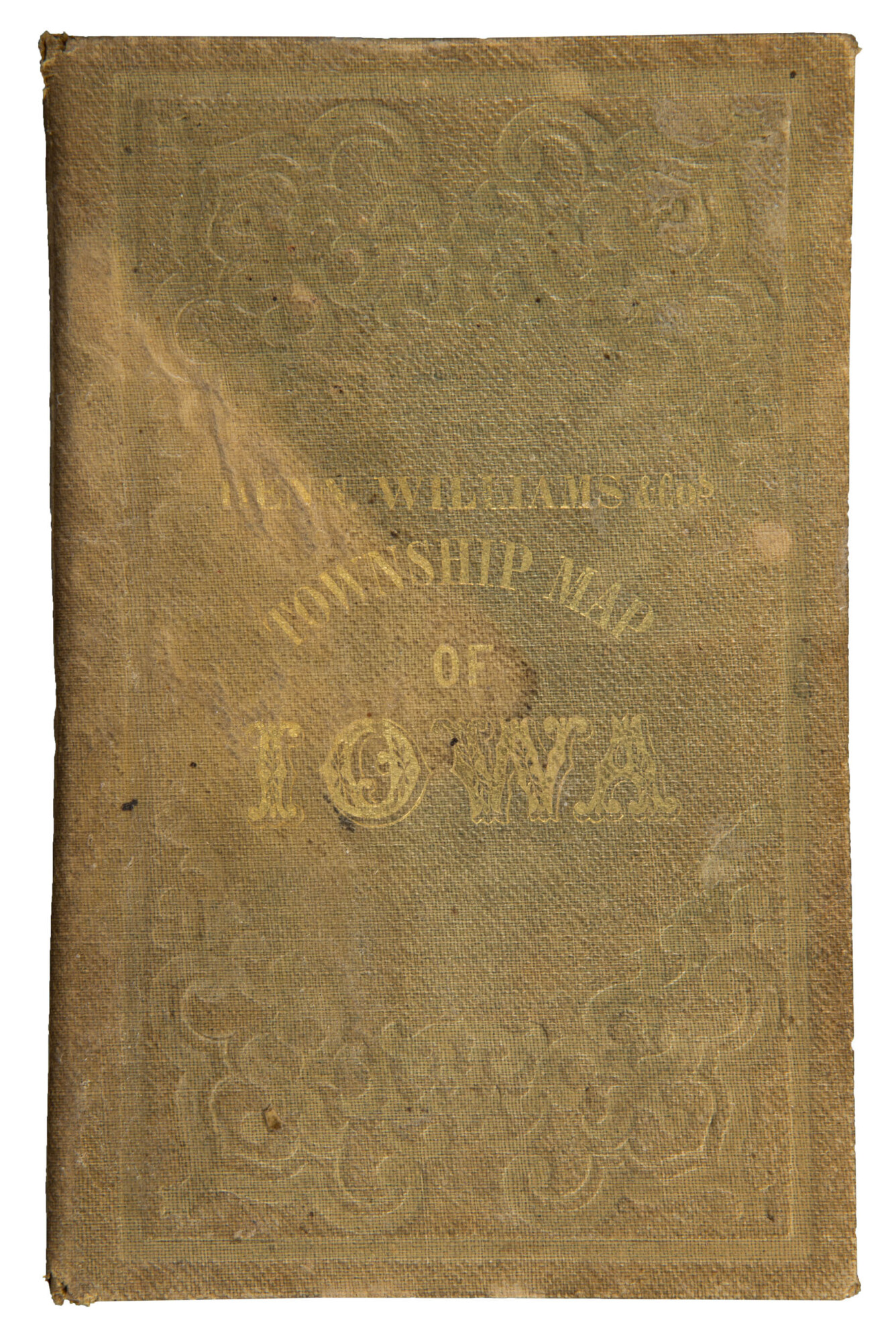 A Township Map of the State of Iowa