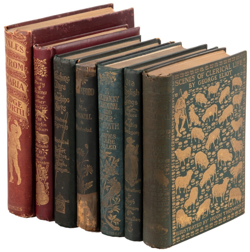 Seven volumes illustrated by Hugh Thomson