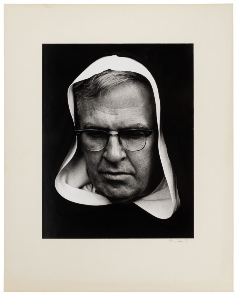 Two original photographs of William Everson