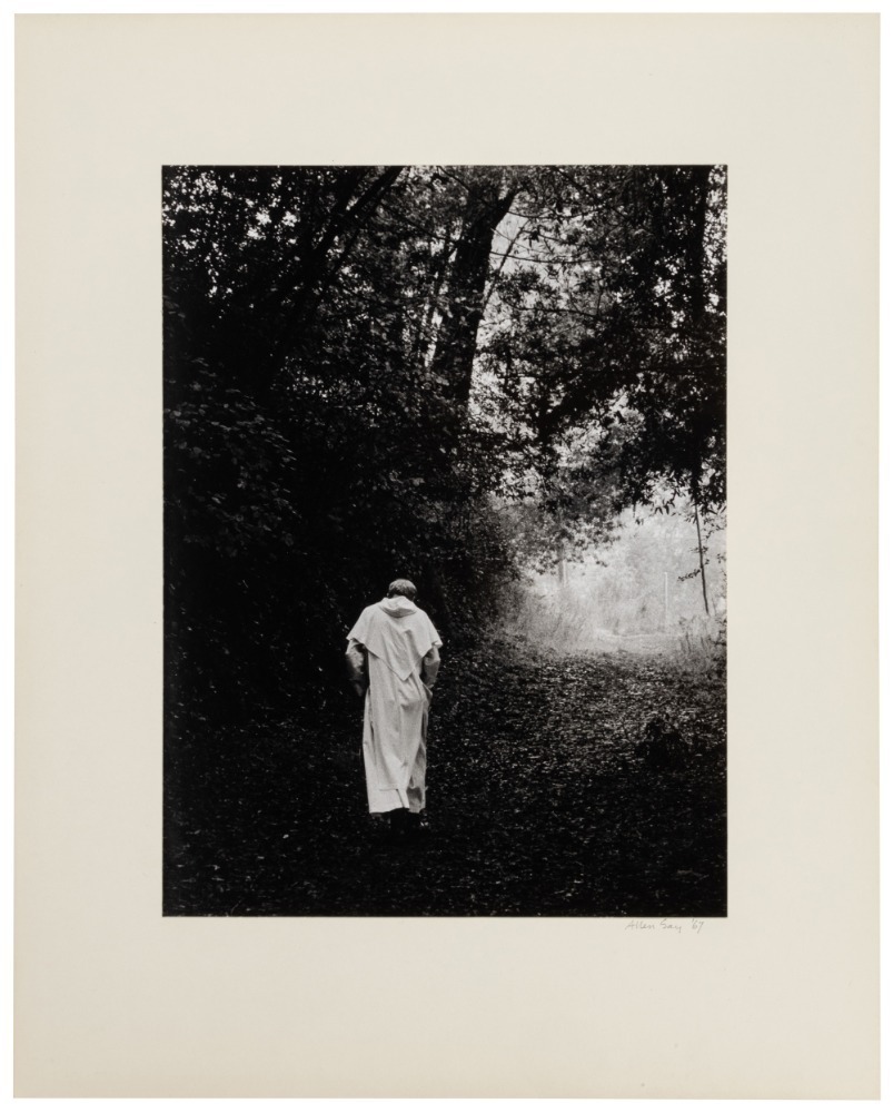 Two original photographs of William Everson