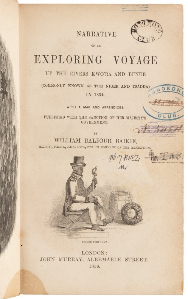 Narrative of an Exploring Voyage up the Rivers Kwo'ra and Bi'nue ...
