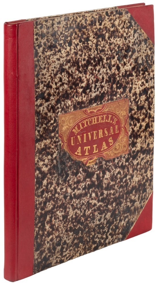 A New Universal Atlas Containing Maps of the various Empires, Kingdoms ...