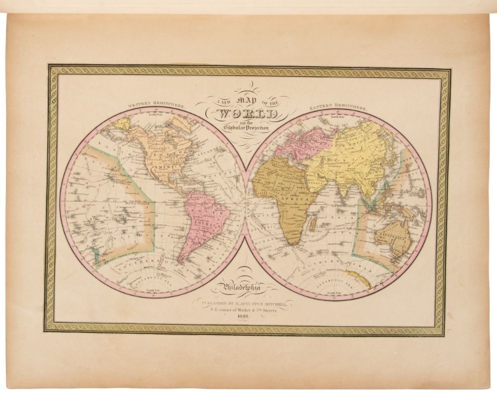 A New Universal Atlas Containing Maps of the various Empires, Kingdoms ...